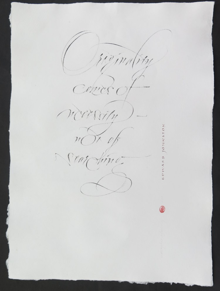 Alphabet Script Style – https://www.christopherhaanes.com