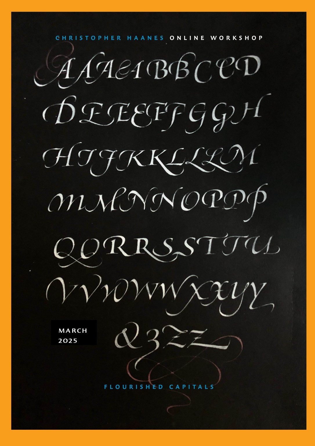 Flourished Capitals – https://www.christopherhaanes.com