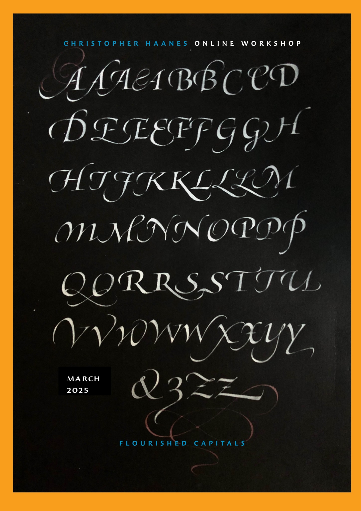 Flourished Capitals – https://www.christopherhaanes.com